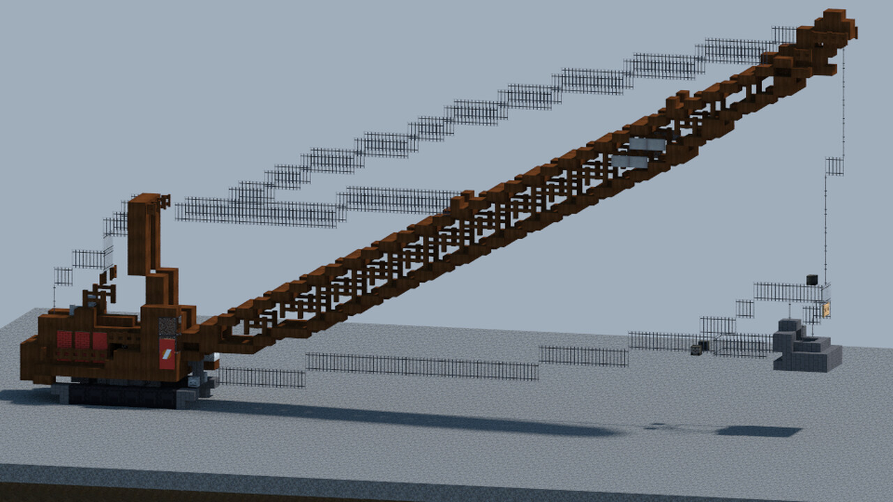 Manitowoc 4600 dragline [With Download] Minecraft Map