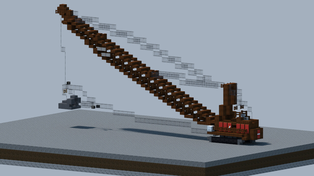 Manitowoc 4600 dragline [With Download] Minecraft Map