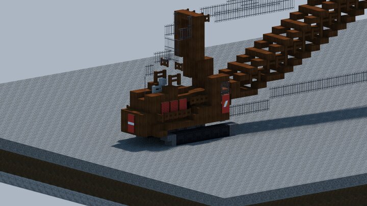 Manitowoc 4600 dragline [With Download] Minecraft Map