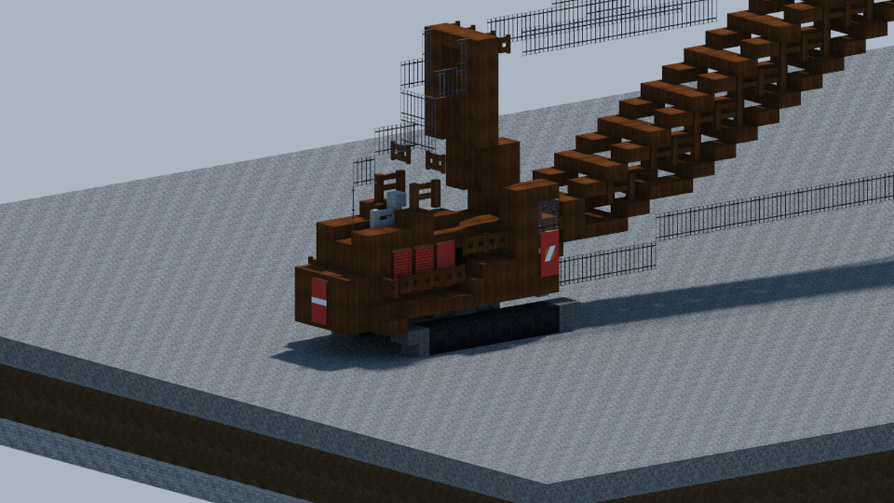 Manitowoc 4600 dragline [With Download] Minecraft Map