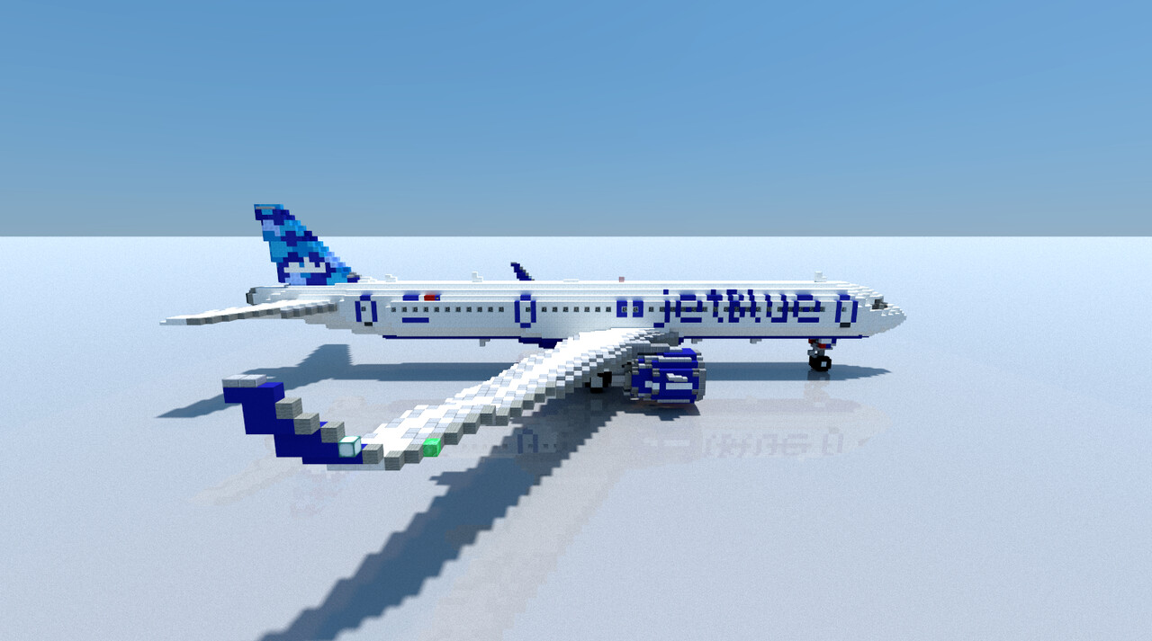 Airbus A321-271NX/LR JetBlue Airways [+Download] Minecraft Map