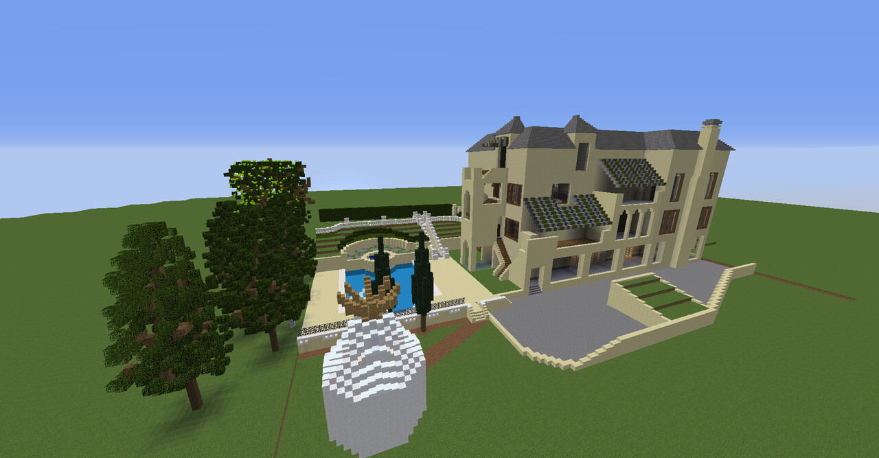 Katy Perry's Hollywood Hills House [DOWNLOAD] Minecraft Map
