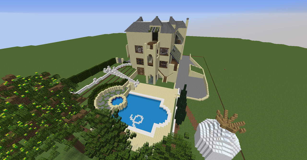 Katy Perry's Hollywood Hills House [DOWNLOAD] Minecraft Map