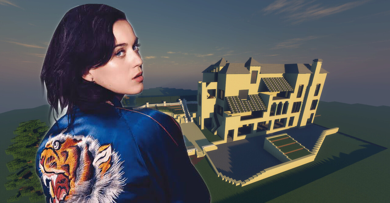 Katy Perry's Hollywood Hills House [DOWNLOAD] Minecraft Map