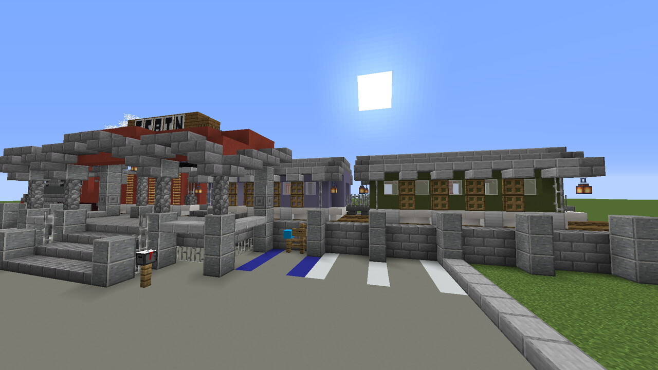 Old Style Train Minecraft Map