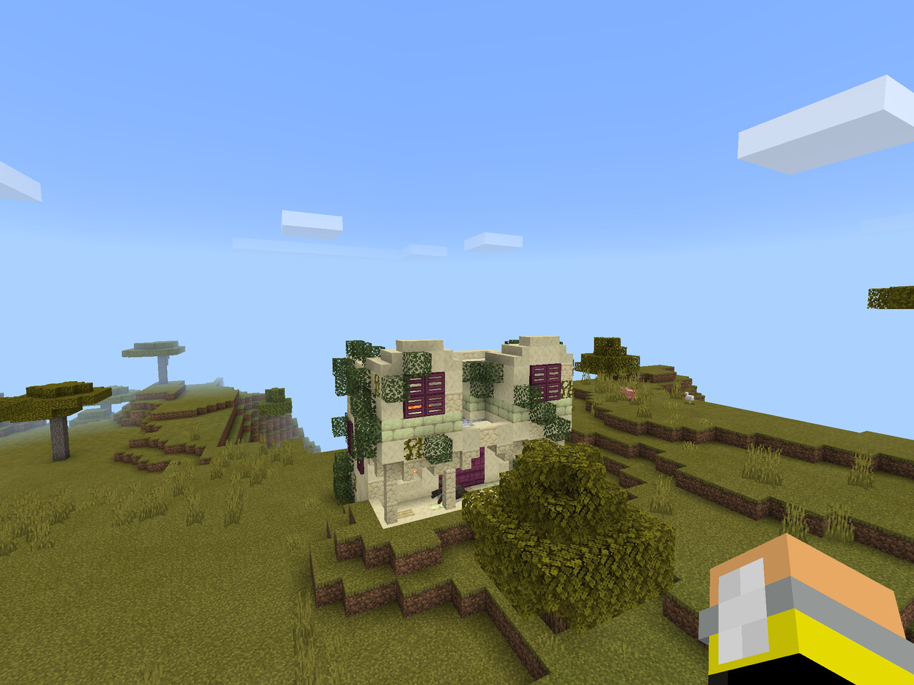 Stucco style Mediterranean house (+Shaders) Minecraft Map