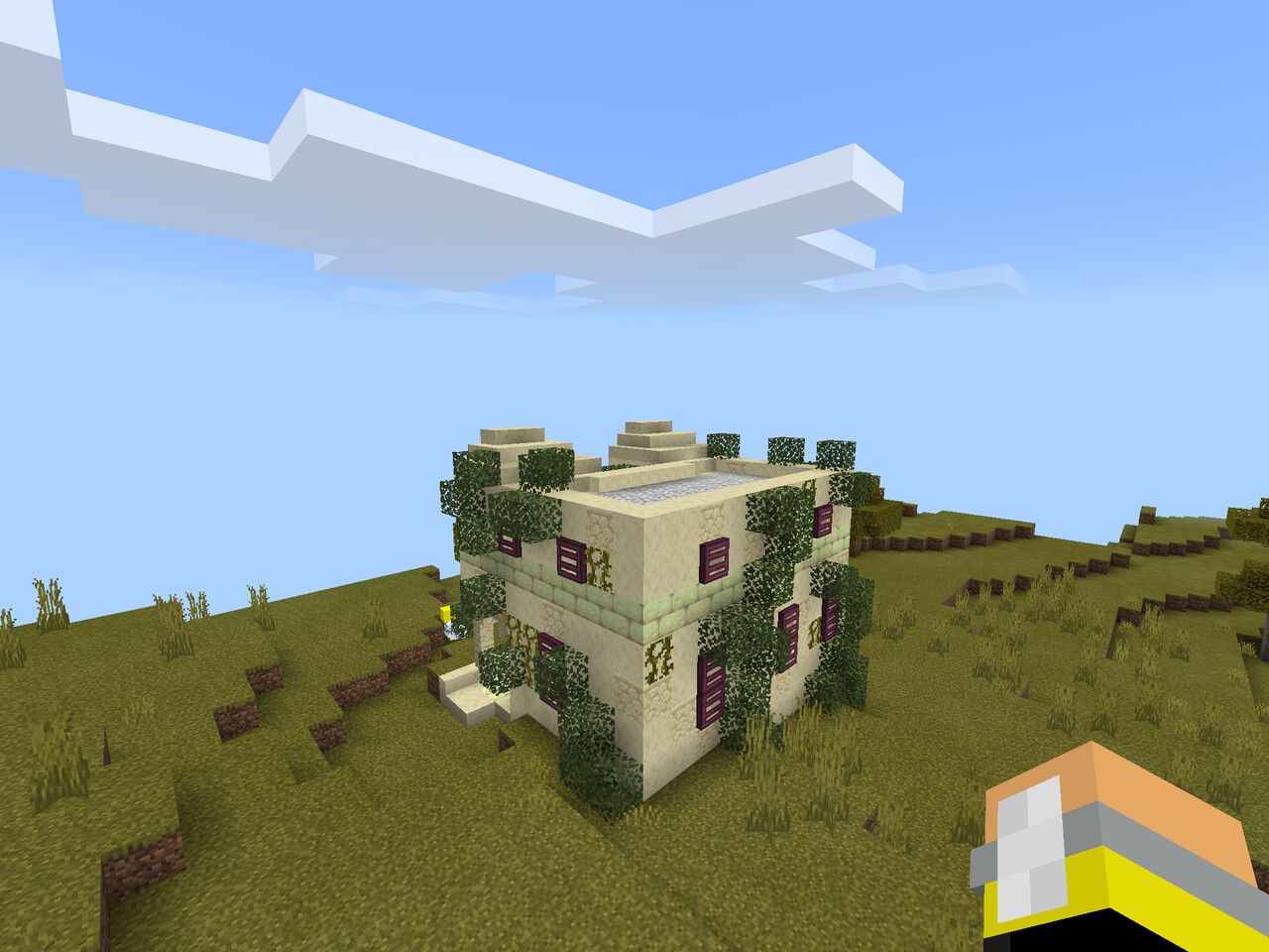 Stucco style Mediterranean house (+Shaders) Minecraft Map