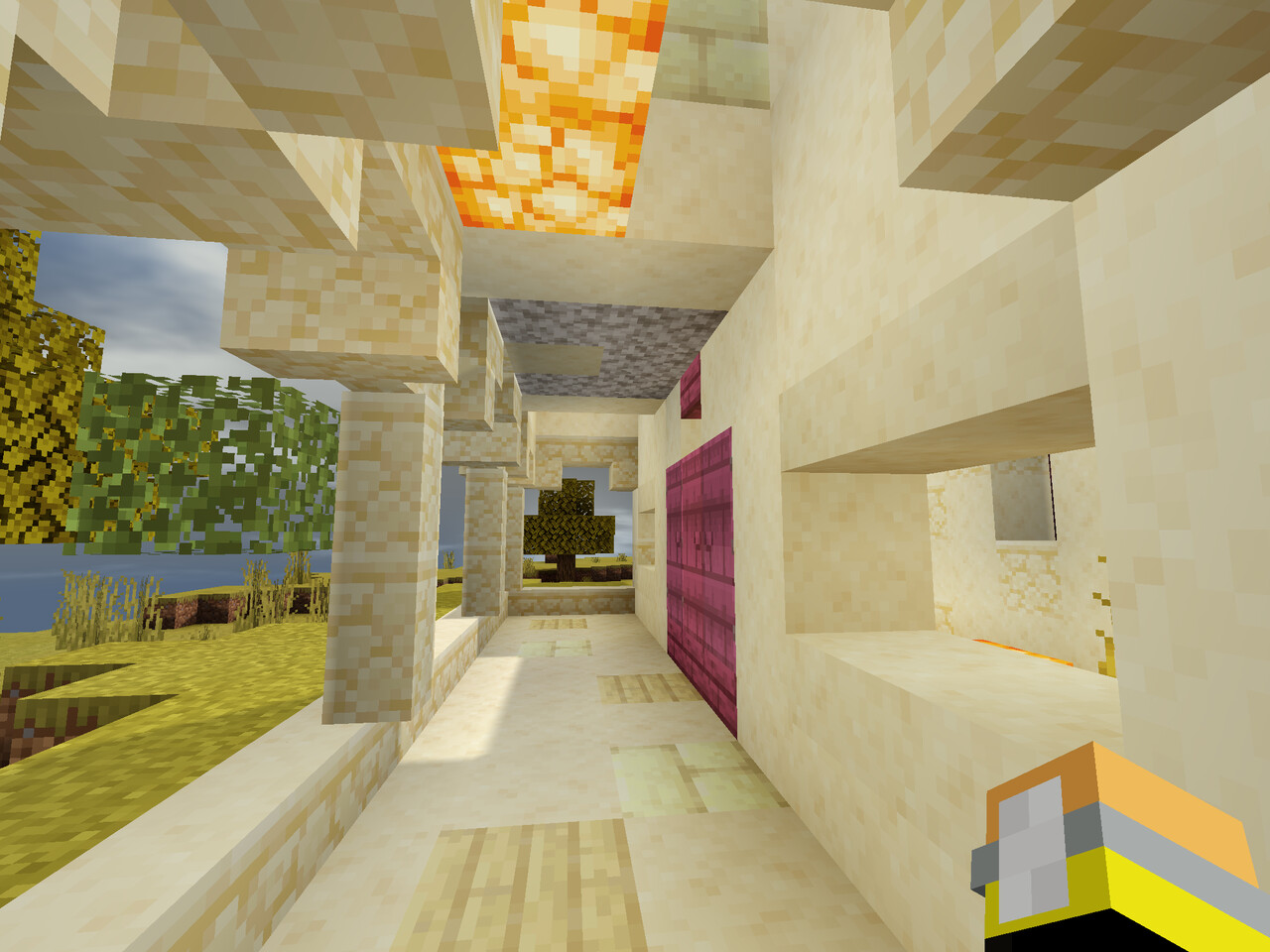 Stucco style Mediterranean house (+Shaders) Minecraft Map