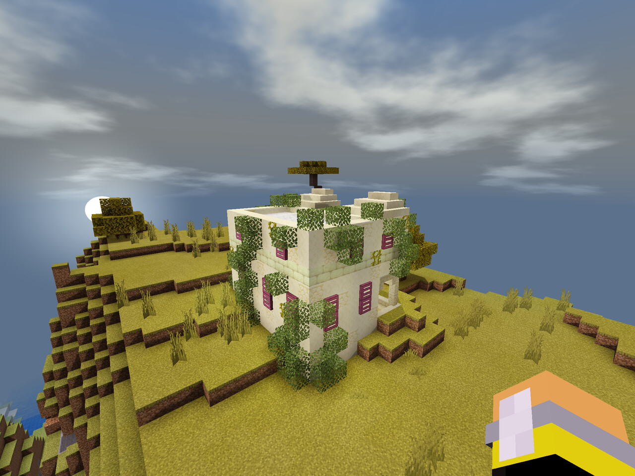 Stucco style Mediterranean house (+Shaders) Minecraft Map