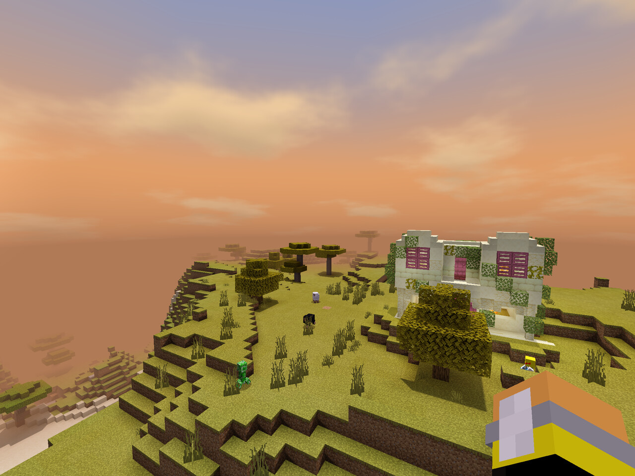 Stucco style Mediterranean house (+Shaders) Minecraft Map