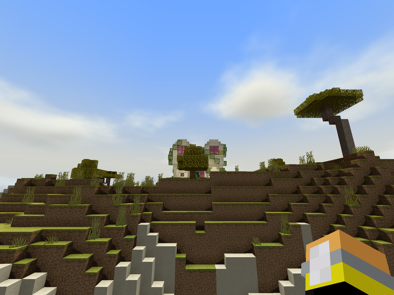 Stucco style Mediterranean house (+Shaders) Minecraft Map