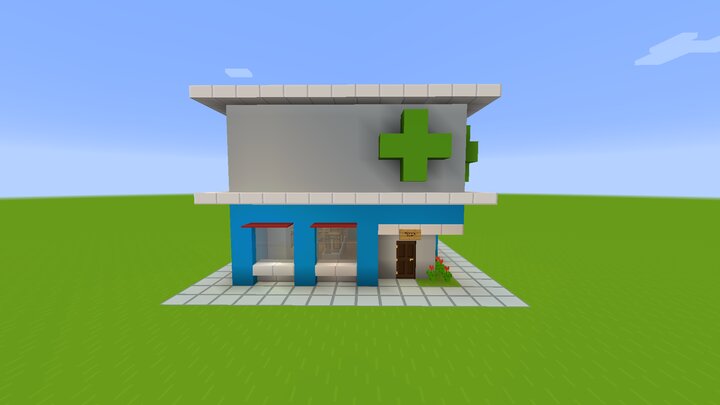Pharmacy Chemist Minecraft Map