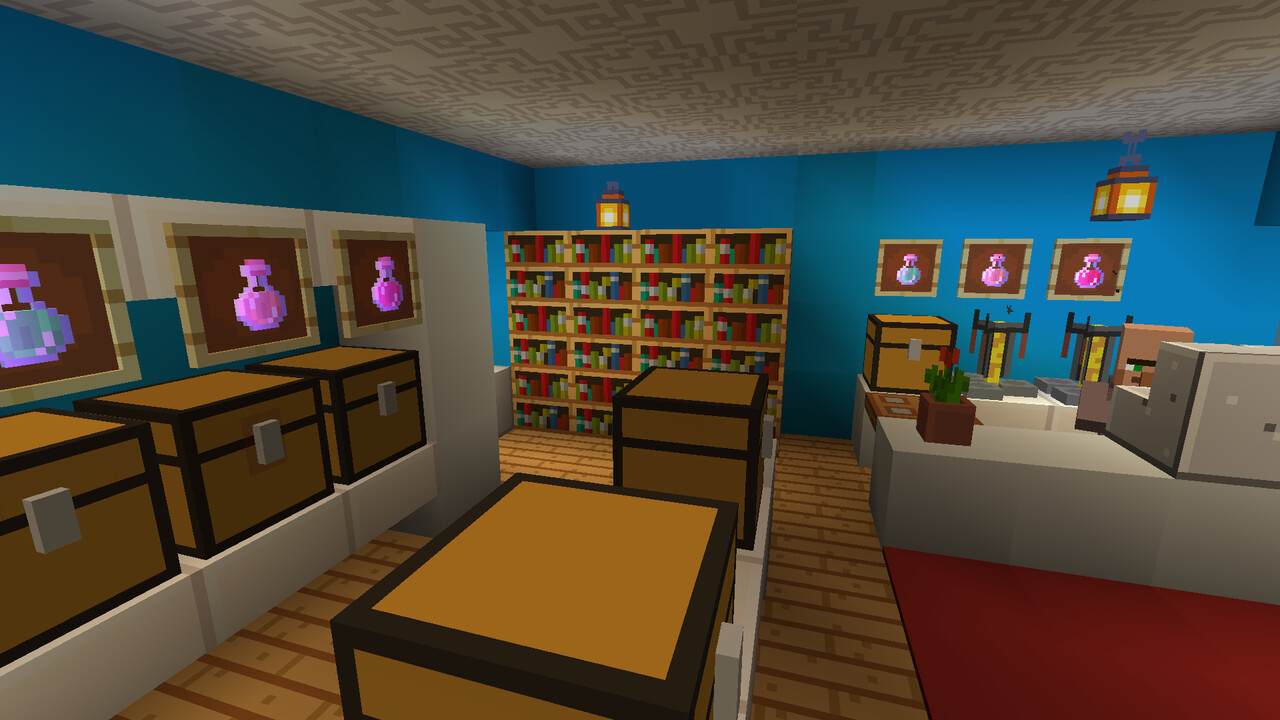 Pharmacy Chemist Minecraft Map