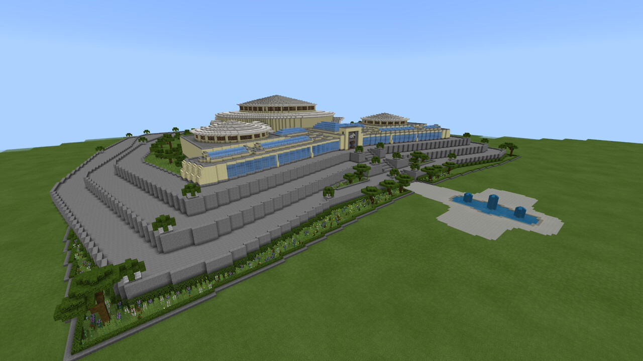 Jurassic world - visitor center Minecraft Map