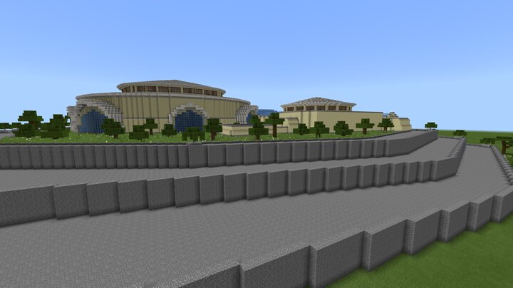 Jurassic world - visitor center Minecraft Map