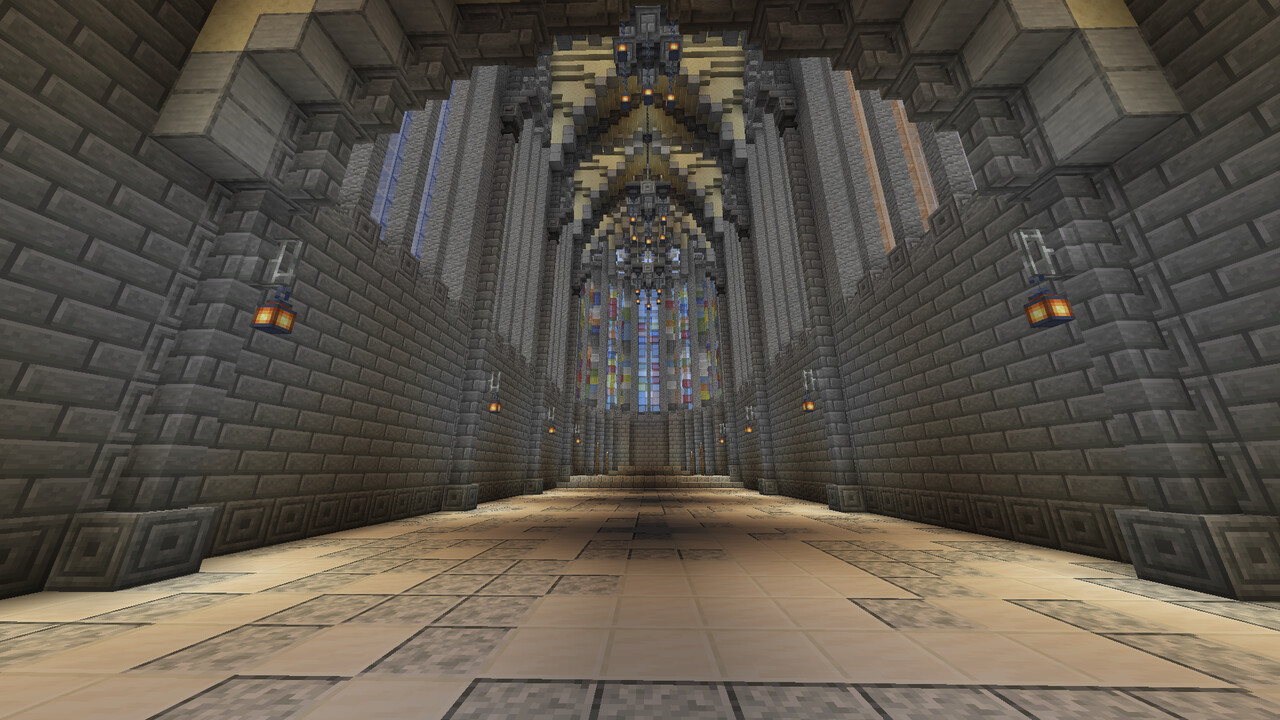 "Small" Gothic Chapel Minecraft Map