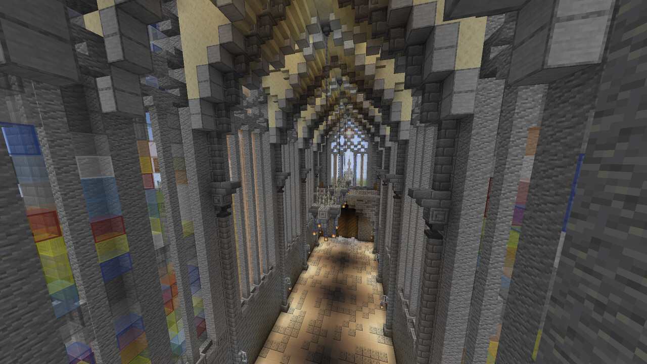 "Small" Gothic Chapel Minecraft Map