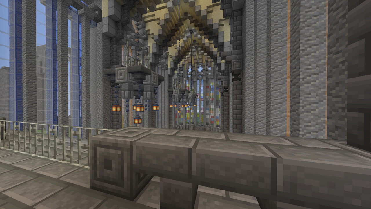 "Small" Gothic Chapel Minecraft Map