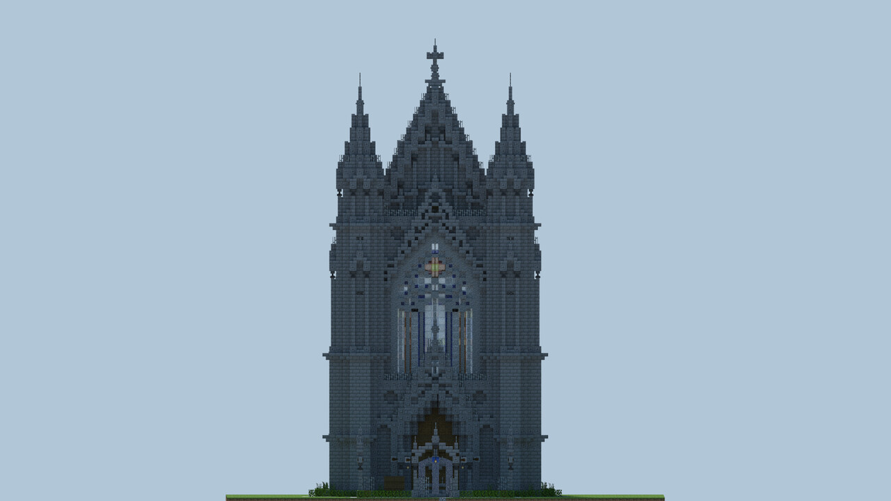 "Small" Gothic Chapel Minecraft Map