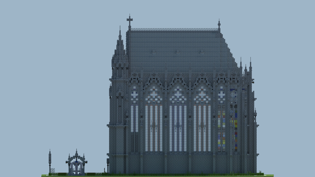 "Small" Gothic Chapel Minecraft Map