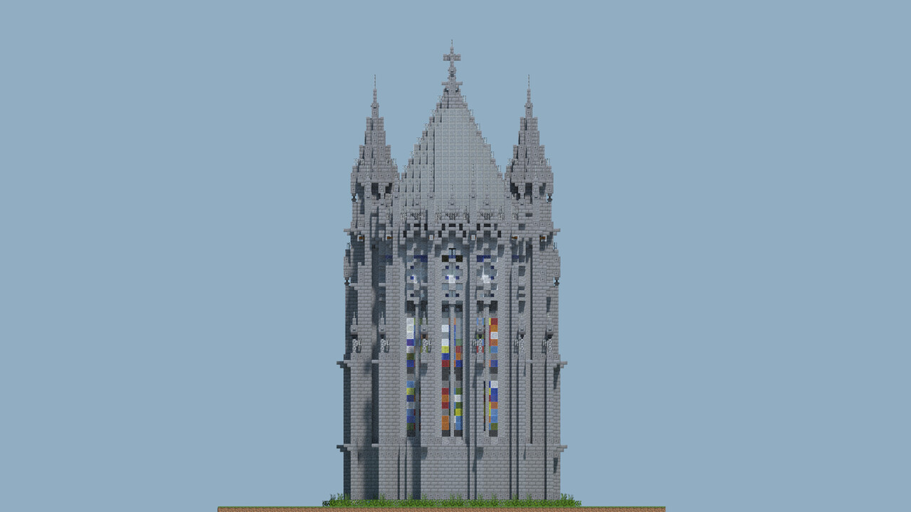 "Small" Gothic Chapel Minecraft Map