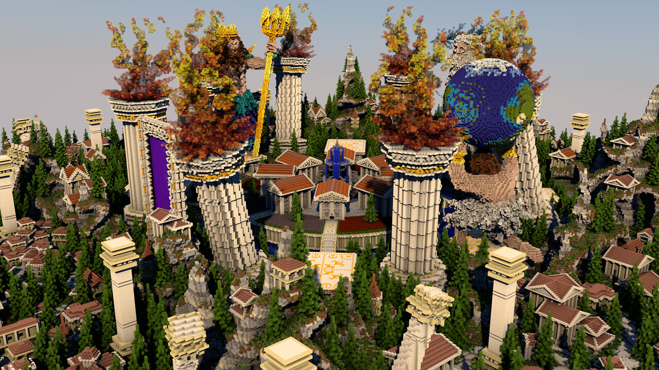 Greek City Minecraft Map