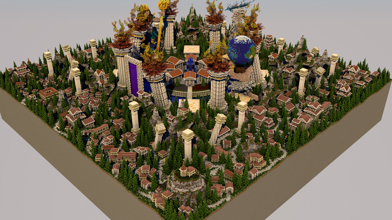 Greek City Minecraft Map