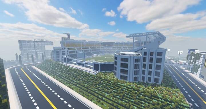 Minecraft Football/Soccer Staduim Minecraft Map