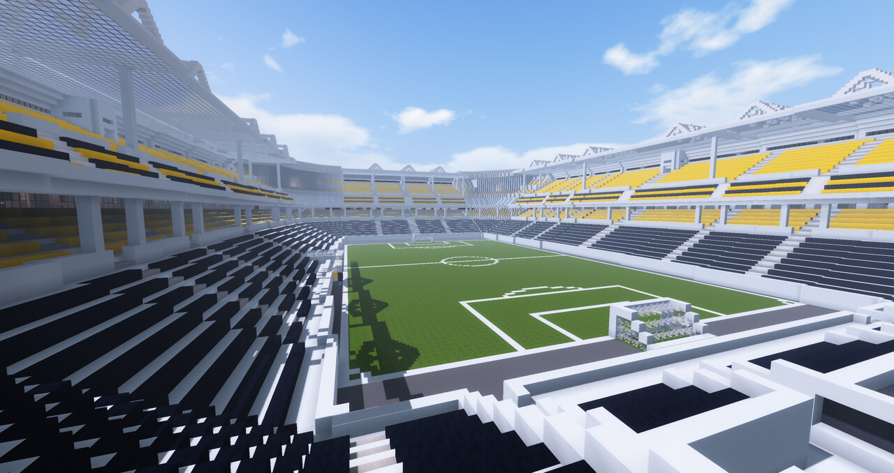 Minecraft Football/Soccer Staduim Minecraft Map
