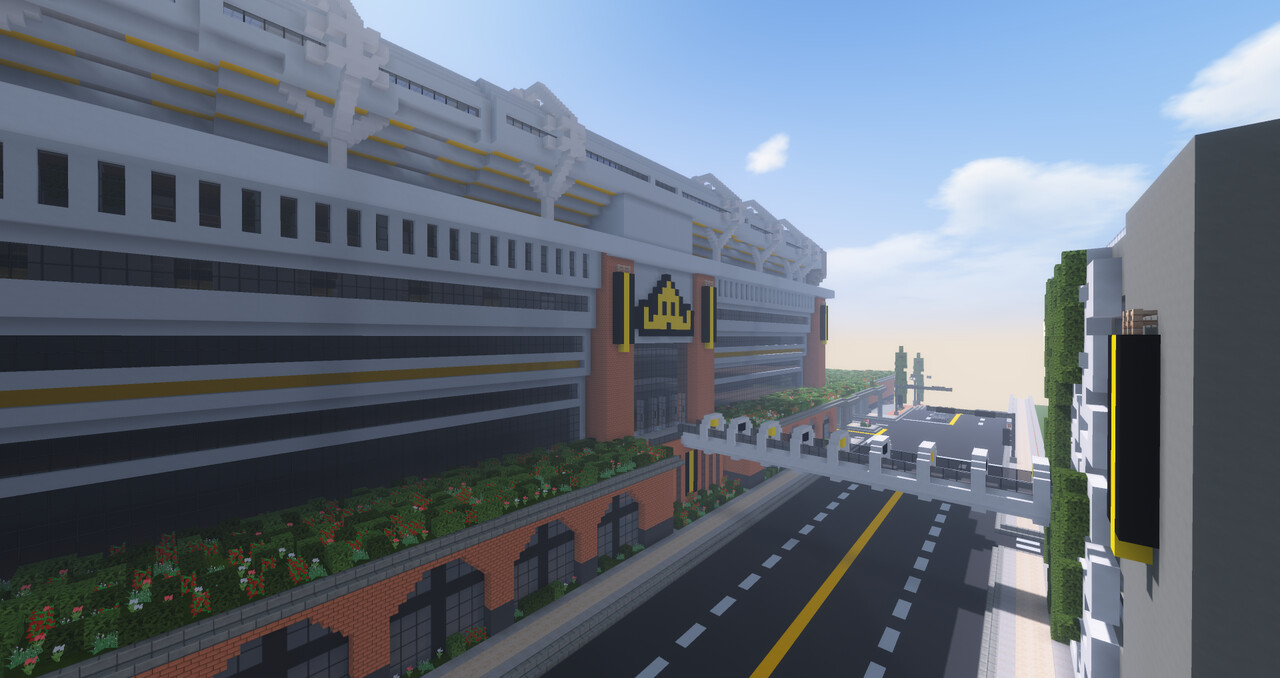 Minecraft Football/Soccer Staduim Minecraft Map