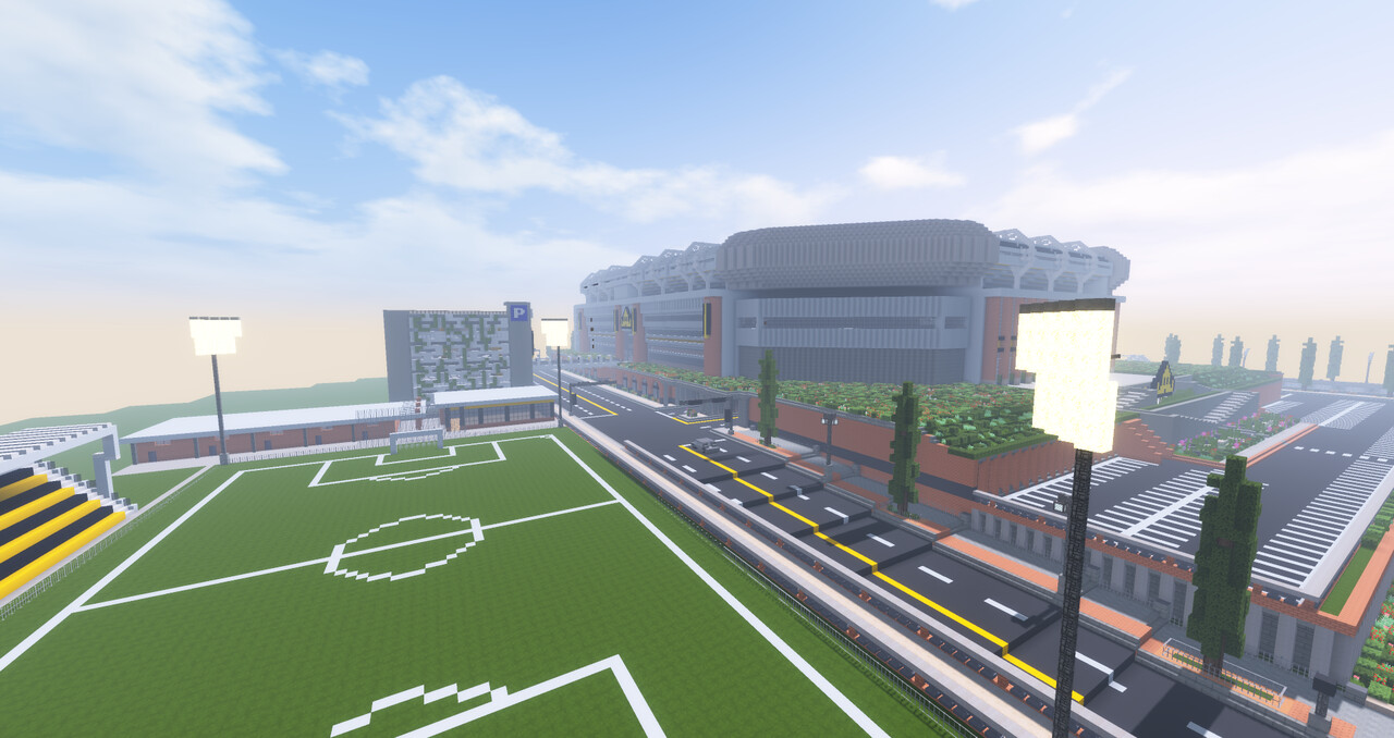 Minecraft Football/Soccer Staduim Minecraft Map