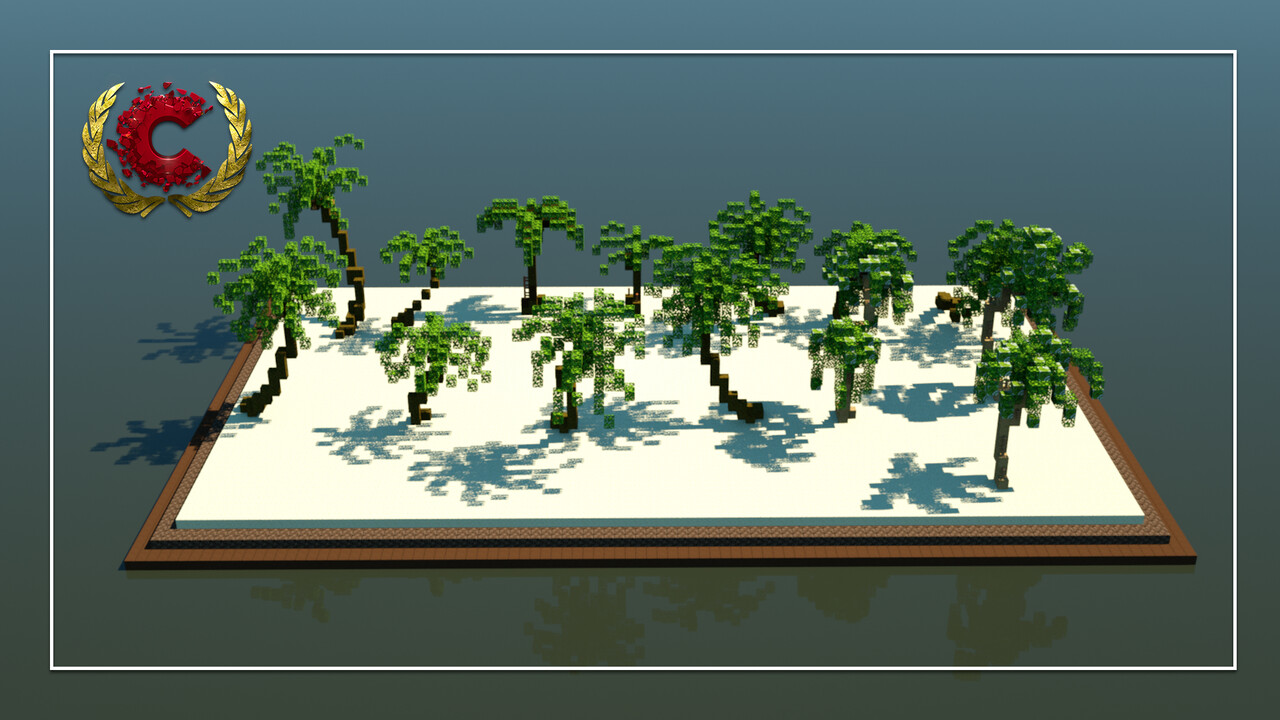 Palm trees Pack | Download Minecraft Map