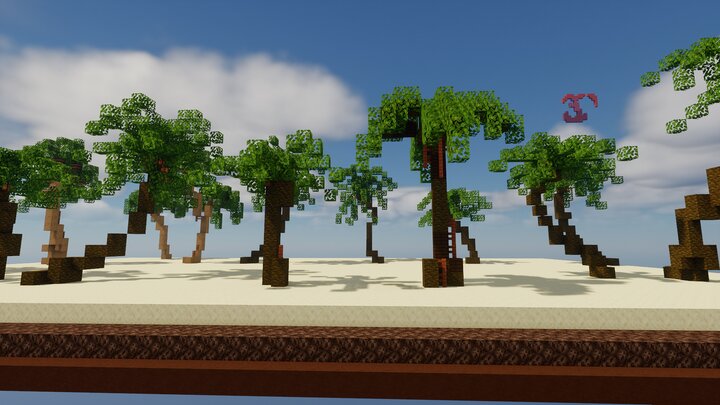 Palm trees Pack | Download Minecraft Map