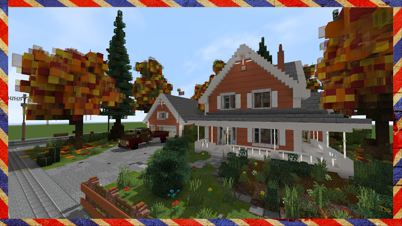 Interiors in New England Minecraft Map