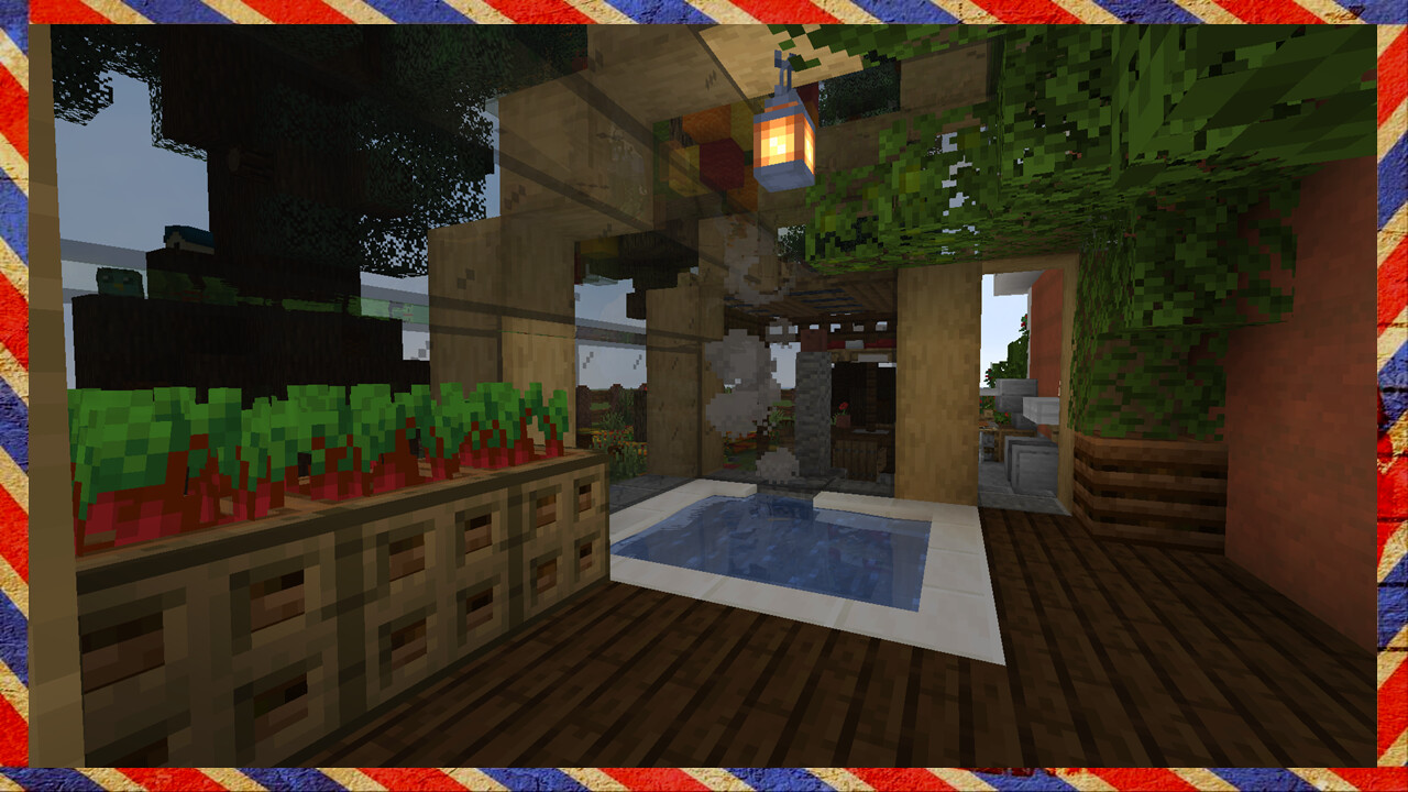 Interiors in New England Minecraft Map