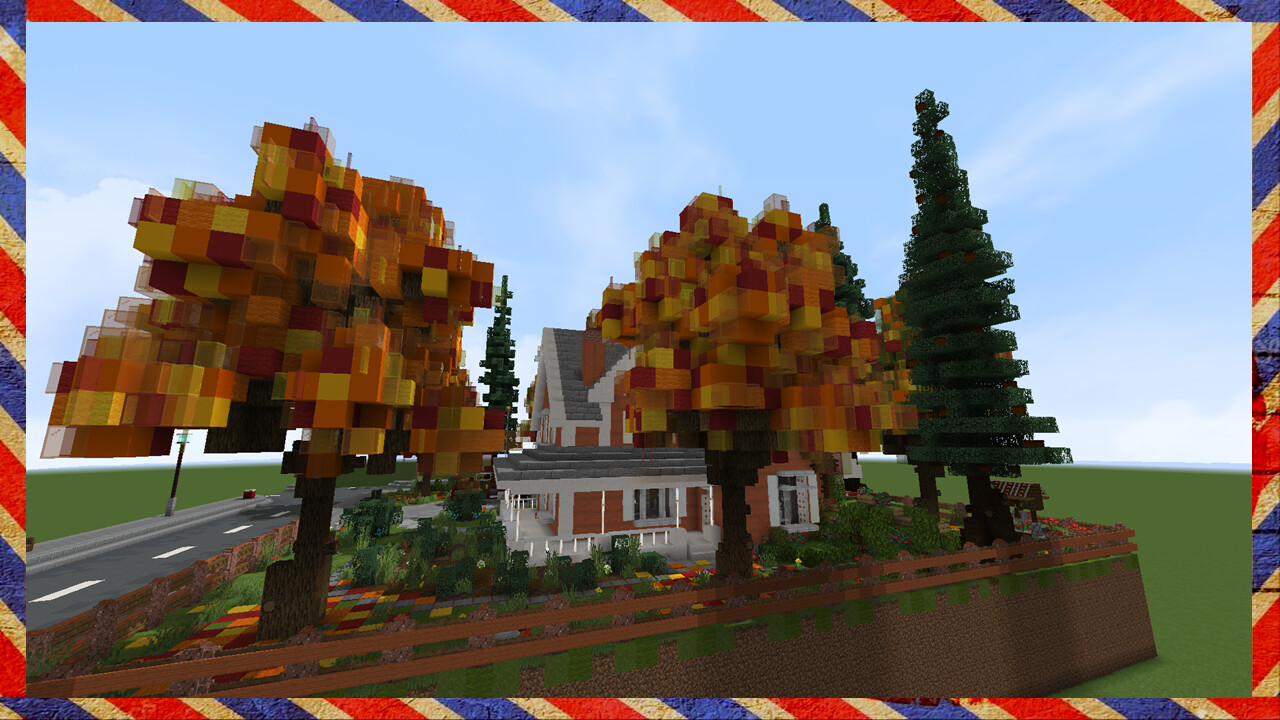 Interiors in New England Minecraft Map