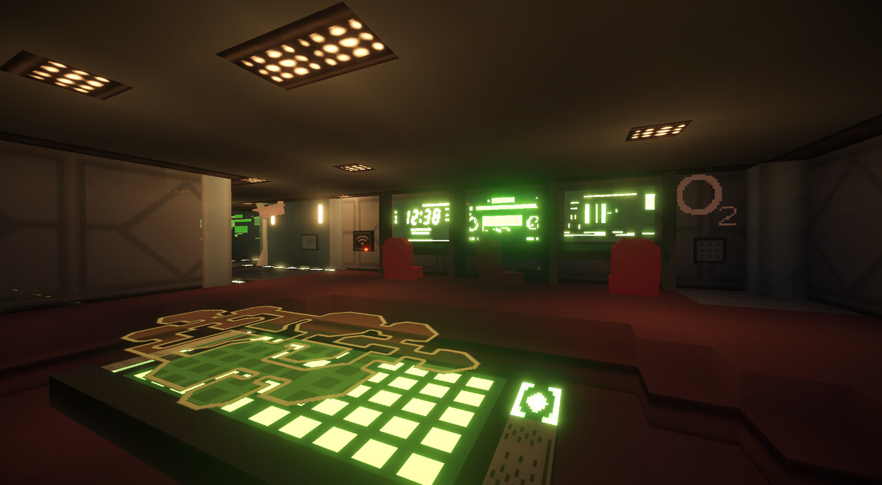 Among Us in Minecraft: The Skeld (Functional, with gameplay) Minecraft Map