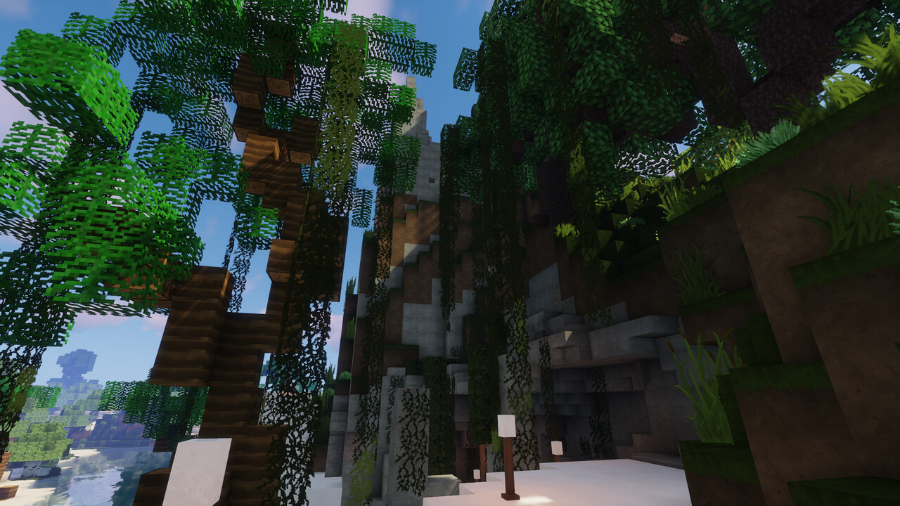 Thugcity TERRA - eco-friendly city in 1.14.2 Minecraft Map