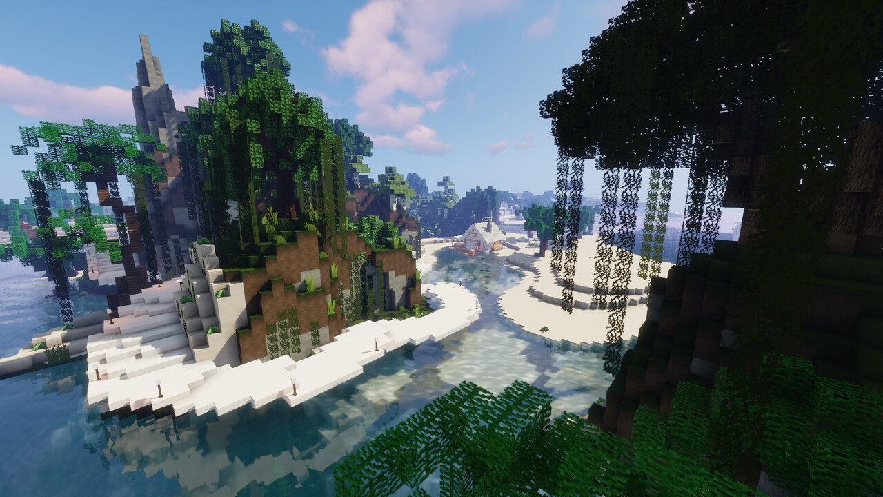 Thugcity TERRA - eco-friendly city in 1.14.2 Minecraft Map