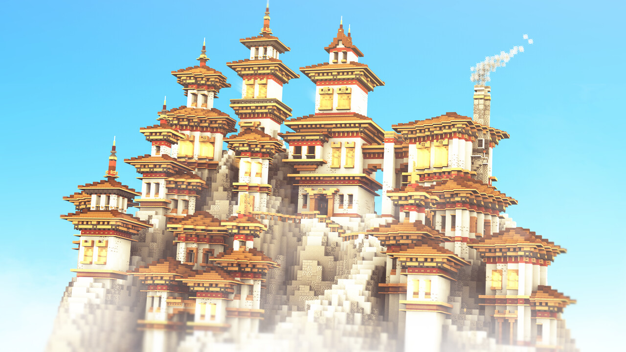 Tibetan Village Minecraft Map