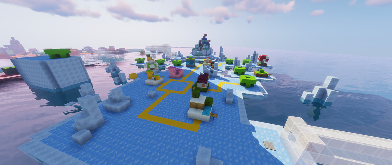 Super Mario 3D World Minecraft Map