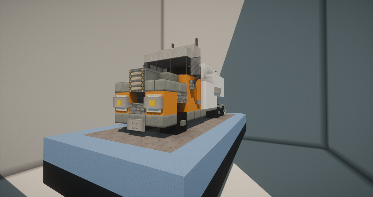 Cement Mixer Truck Minecraft Map