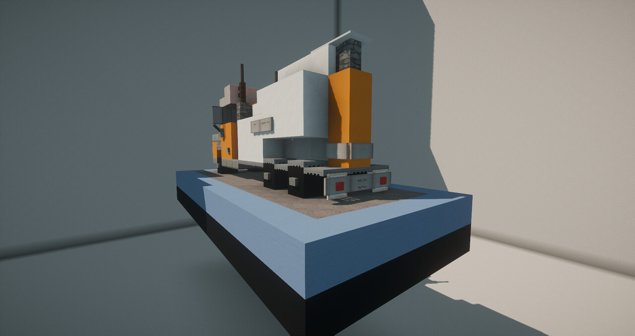 Cement Mixer Truck Minecraft Map