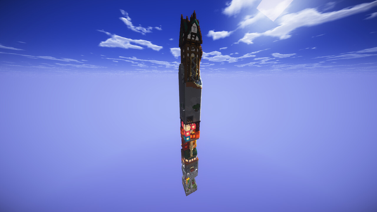 AmyOak cyberpunk-chunk [1 Chunk challenge] Minecraft Map