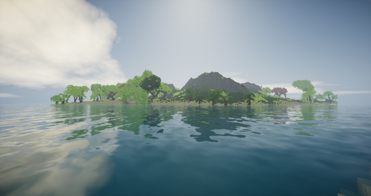 Small survival map (1.5k x 1.5k) worldpainter Minecraft Map