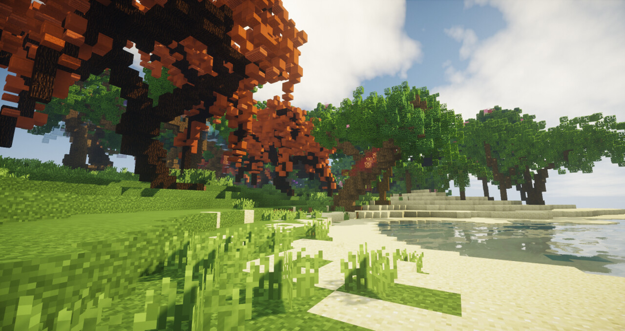 Small survival map (1.5k x 1.5k) worldpainter Minecraft Map