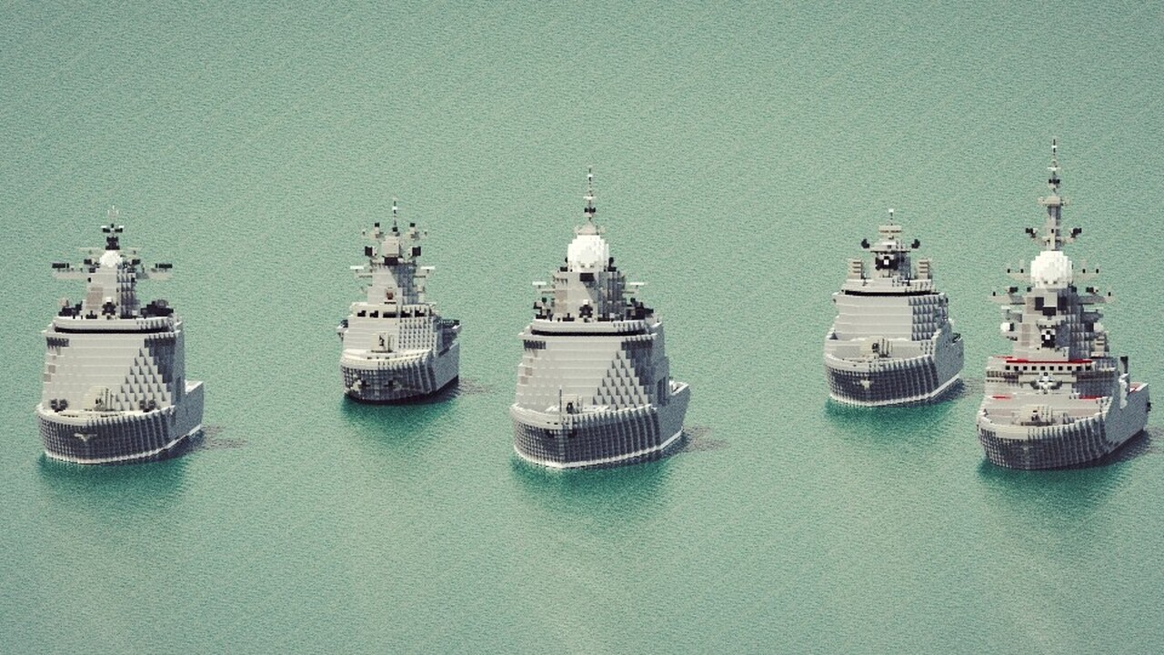 Project 20386 Corvette Derzky class & (Project 20386-2.0 frigate ...