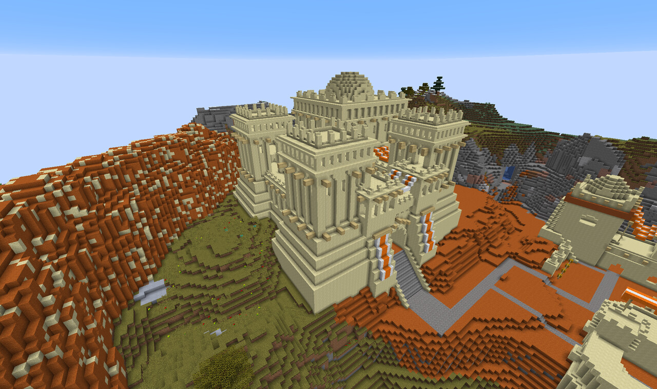 Age of Empires II African Village "Donga" Minecraft Map