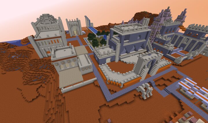 Age of Empires II African Village "Donga" Minecraft Map