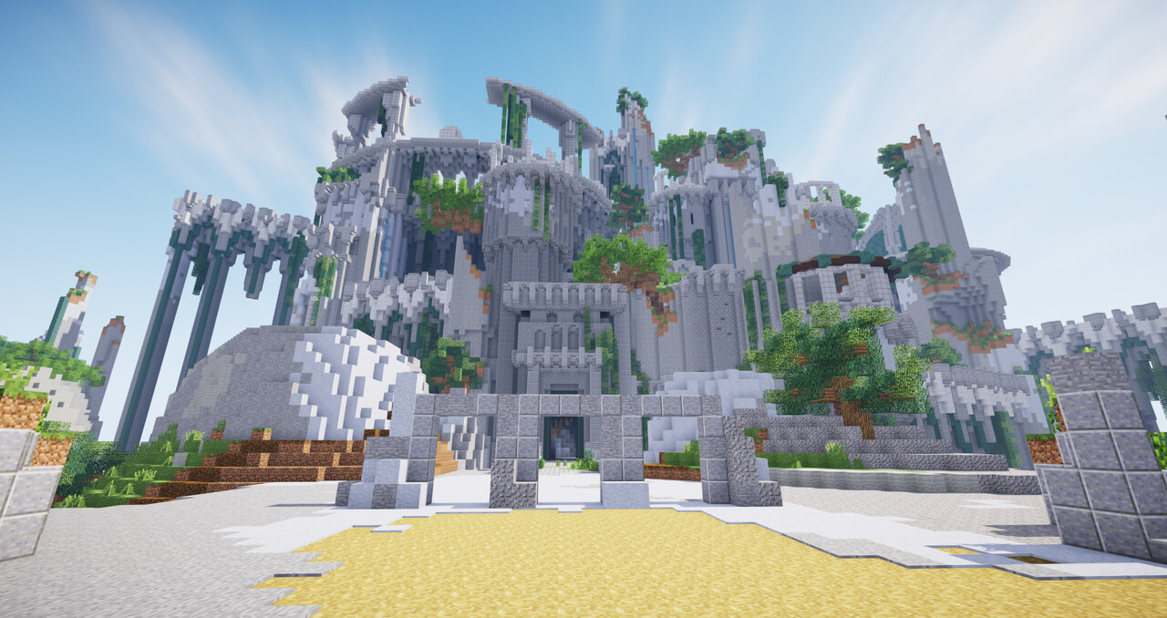 Fallen ruins l Survival games lobby Minecraft Map